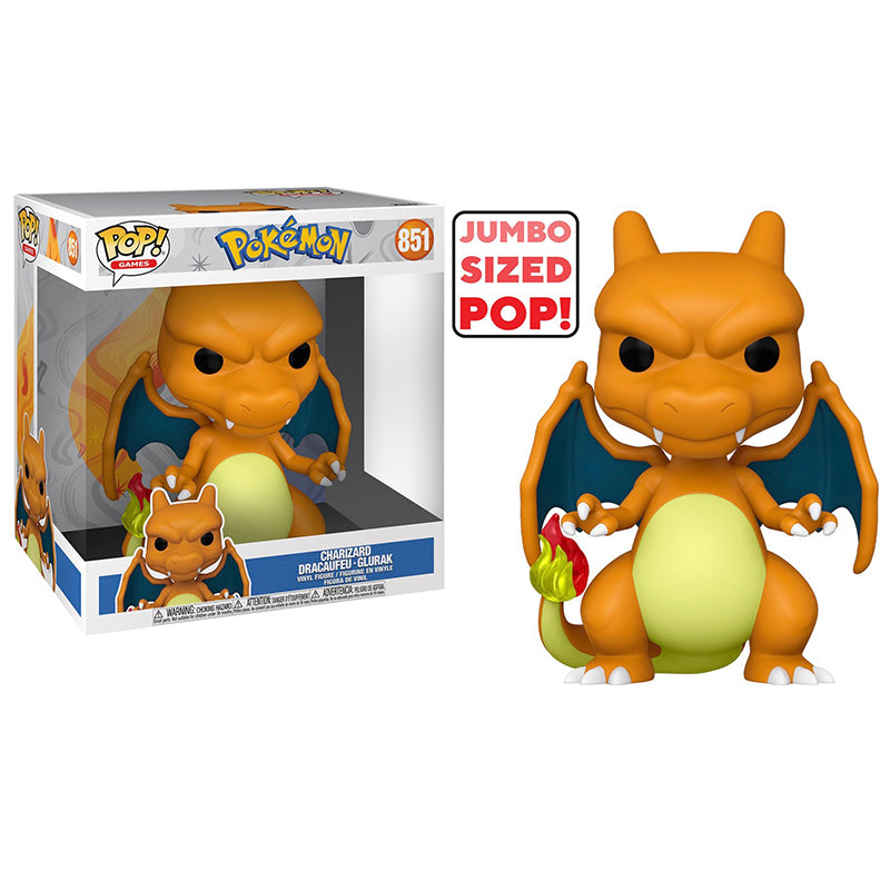 FUNKO POP! SUPER SIZED GAMES POKÉMON CHARIZARD no851 - beställ FUNKO ...