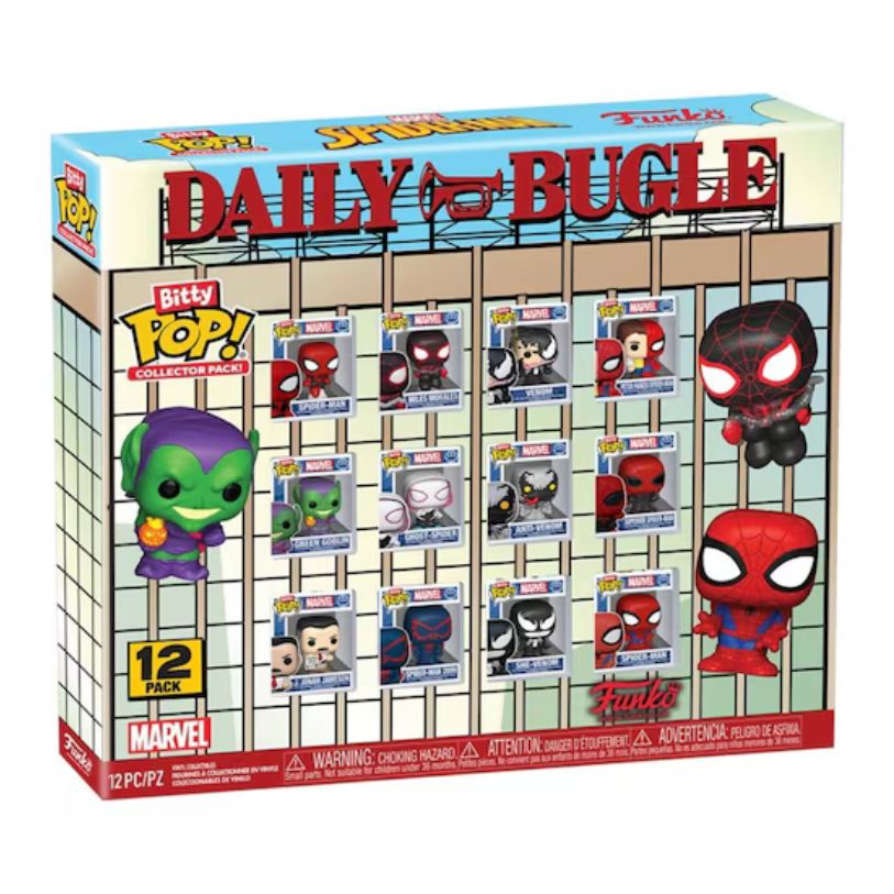 Funko Bitty Pop Marvel Spider-Man Daily Bugle 12-pack - Samlarset – OVRHYPD