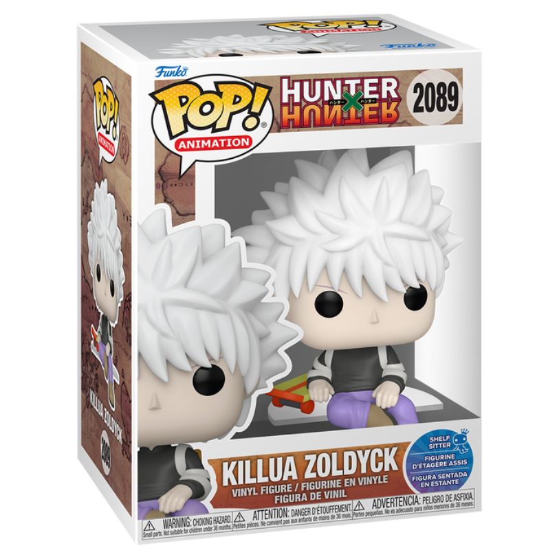 Funko Pop Hunter x Hunter Killua Zoldyck Shelf Sitter #2089 ...